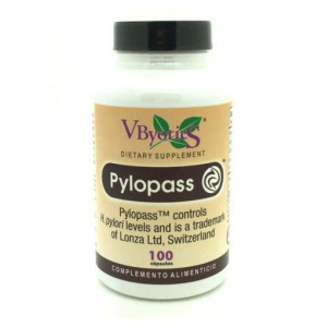 Pylopass 100caps 571mg vbiotics