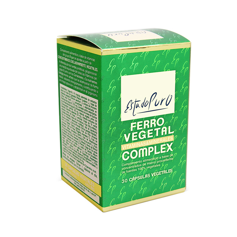 Ferro vegetal complex 30cp e/p