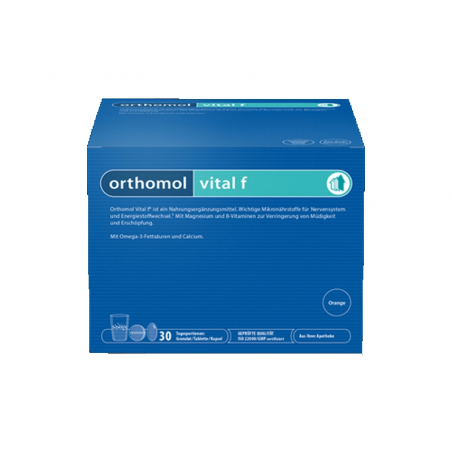 Orthomol vital f 30 sobres granulados