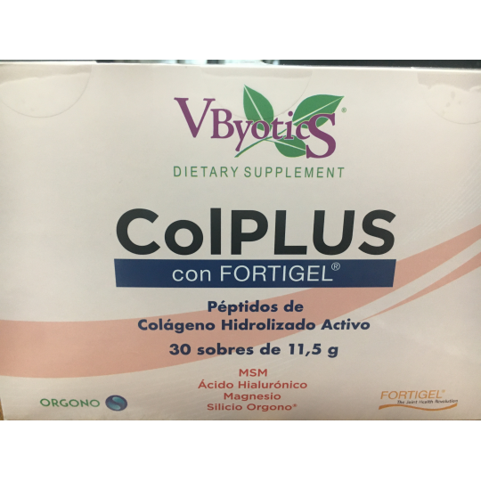 Colplus con fortigel 30sobres vbyotics