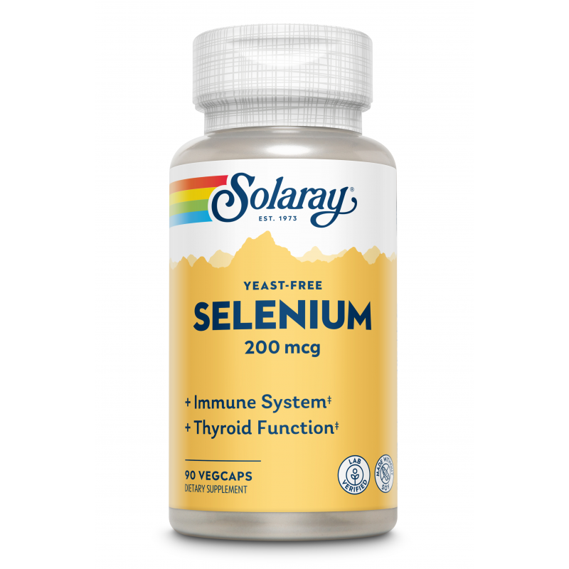 Selenium 90caps 200mg solaray
