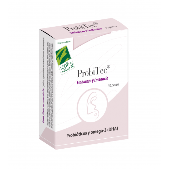Probitec embarazo y lactancia 30cap+30p 100% natur