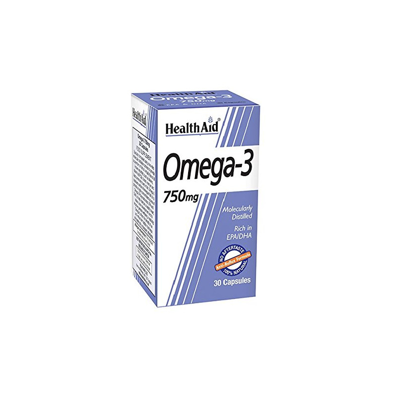 Omega 3 750mg 30caps health aid