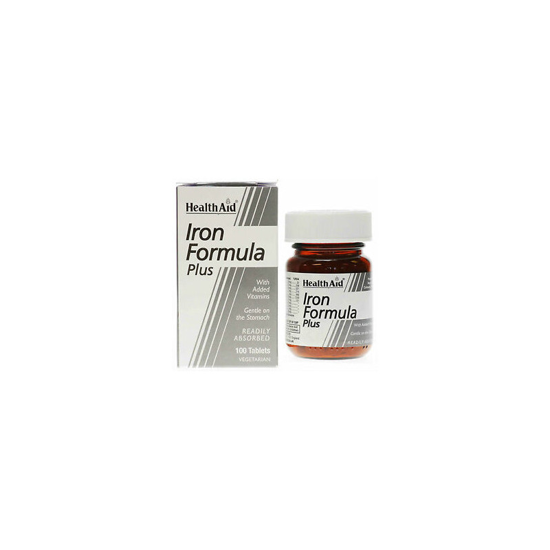 Iron formula plus 100 tabletas health aid