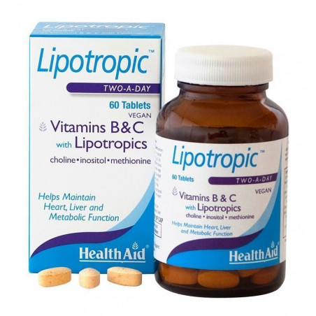 Lipotropic 60 tabletas health aid