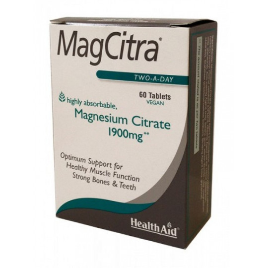 Magcitra 1900mg 60 tabletas health aid