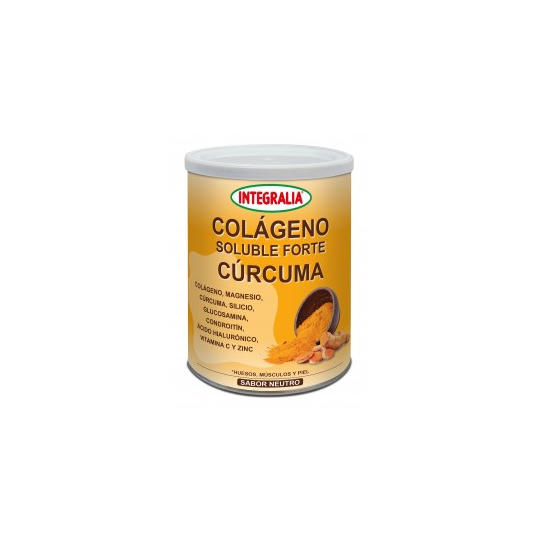Colageno soluble forte curcuma sabor neutro 300g