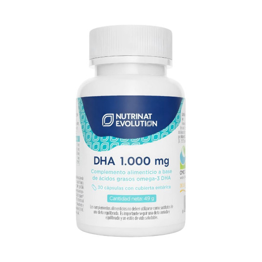 Dha 1000 mg nutrinat evolution 30 cap