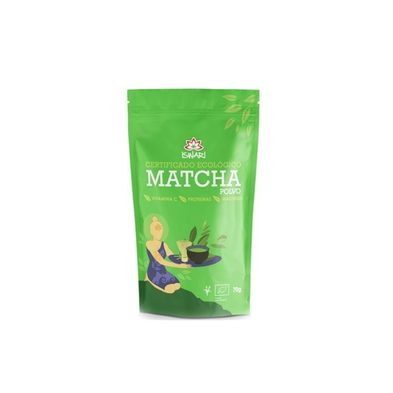 Iswari matcha 70gr polvo bio